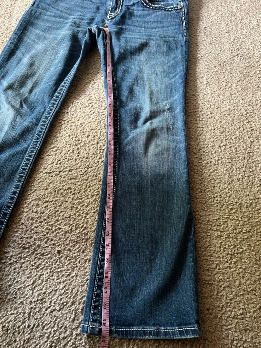 Miss Me | Jeans | Miss Me Indigo Irene Bootcut Jeans Thick White ...